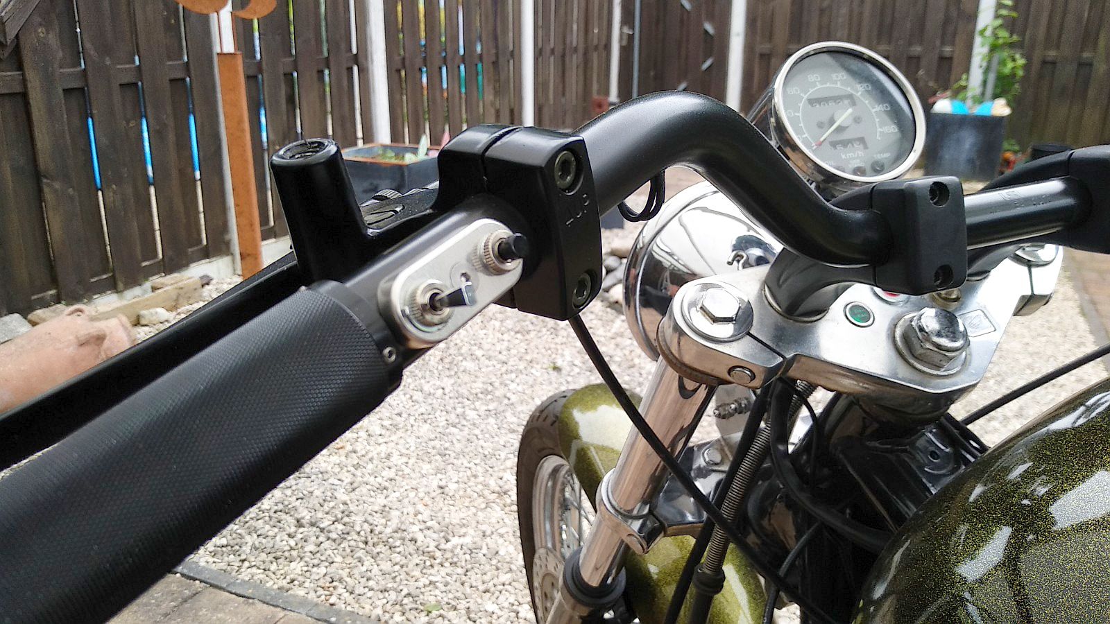 Posh Mini Switch - Silver - K65 Motorcycle Parts